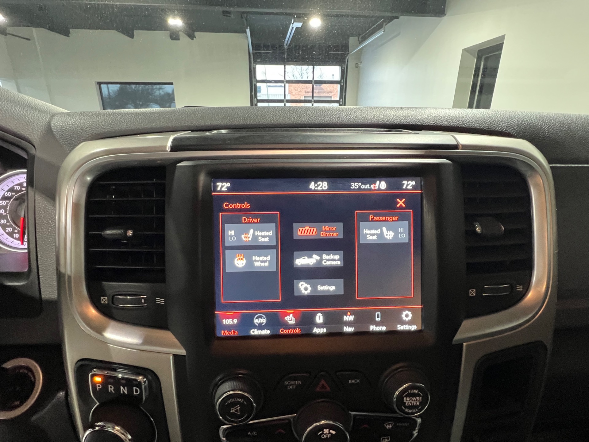 Used 2019 Delmonico Red Pearl Coat Ram 1500 Classic Crew Cab Warlock ...