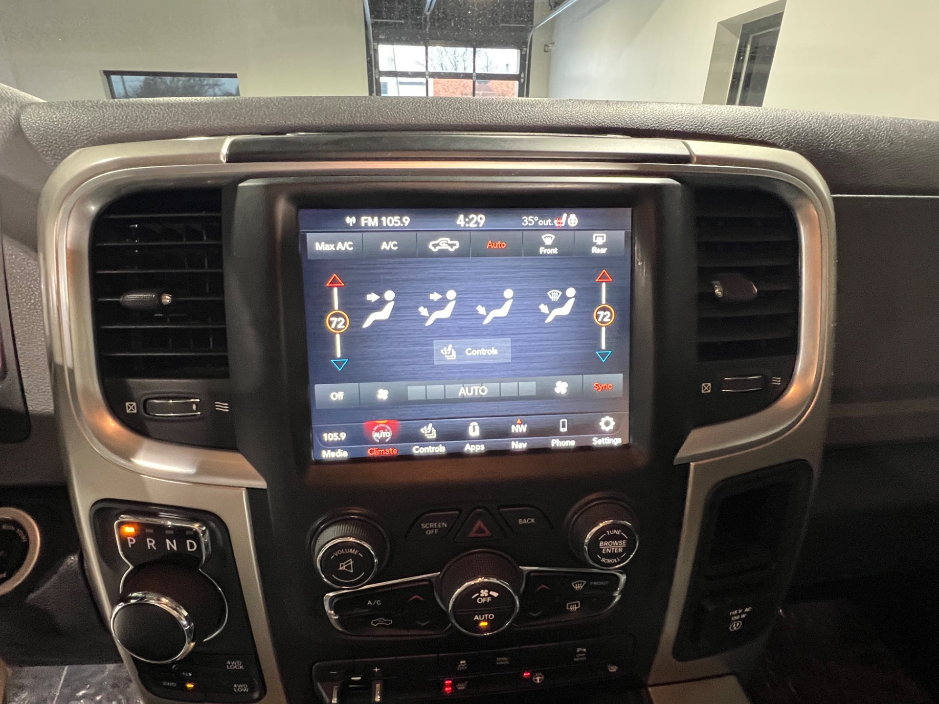 Used 2019 Delmonico Red Pearl Coat Ram 1500 Classic Crew Cab Warlock ...