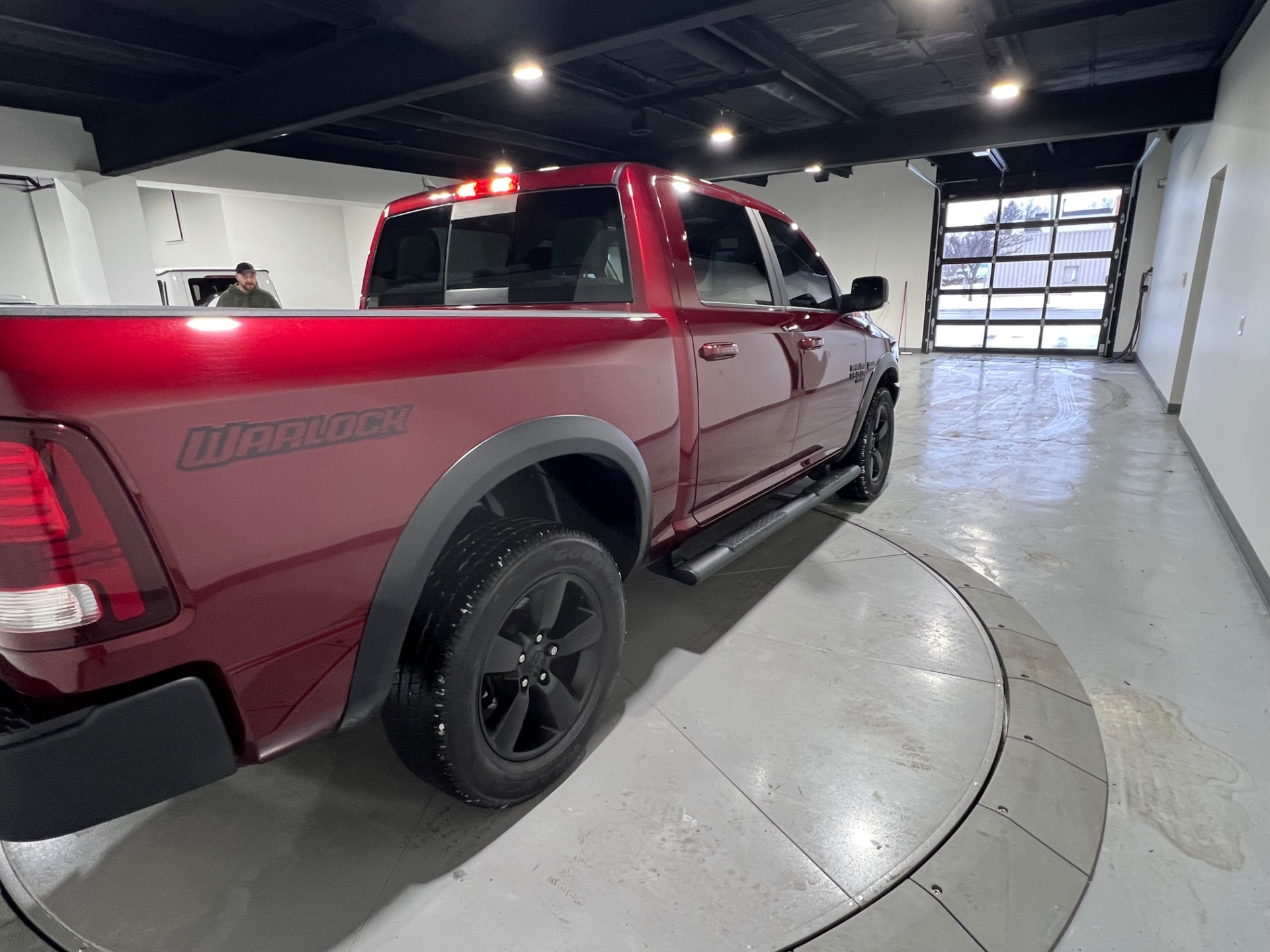 Used 2019 Delmonico Red Pearl Coat Ram 1500 Classic Crew Cab Warlock ...