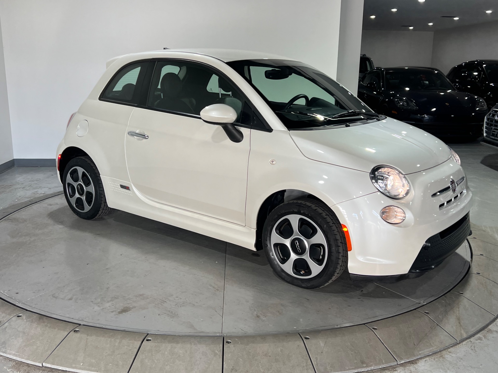 Used 2017 Bianco Perla Tri-Coat FIAT 500e EV For Sale (Sold) | Prime ...