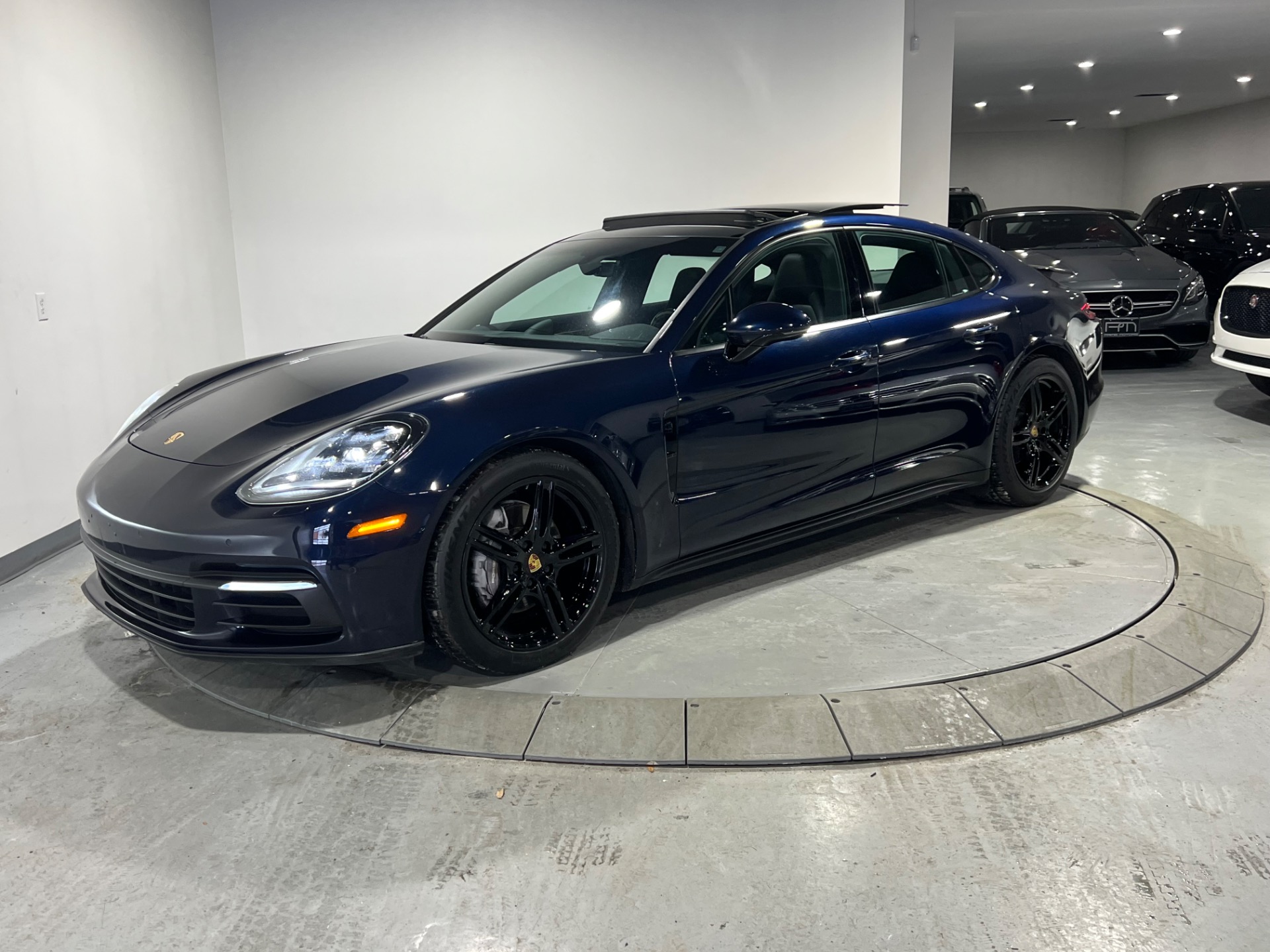 Used 2018 Night Blue Metallic Porsche Panamera 4 AWD 4 For Sale (Sold ...