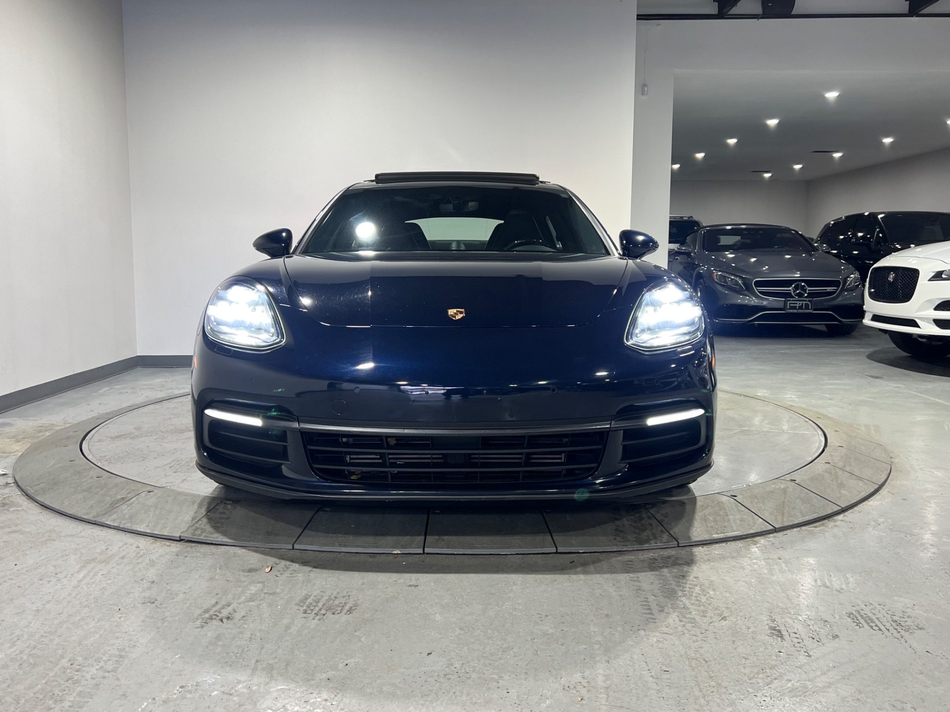Used 2018 Night Blue Metallic Porsche Panamera 4 AWD 4 For Sale (Sold ...