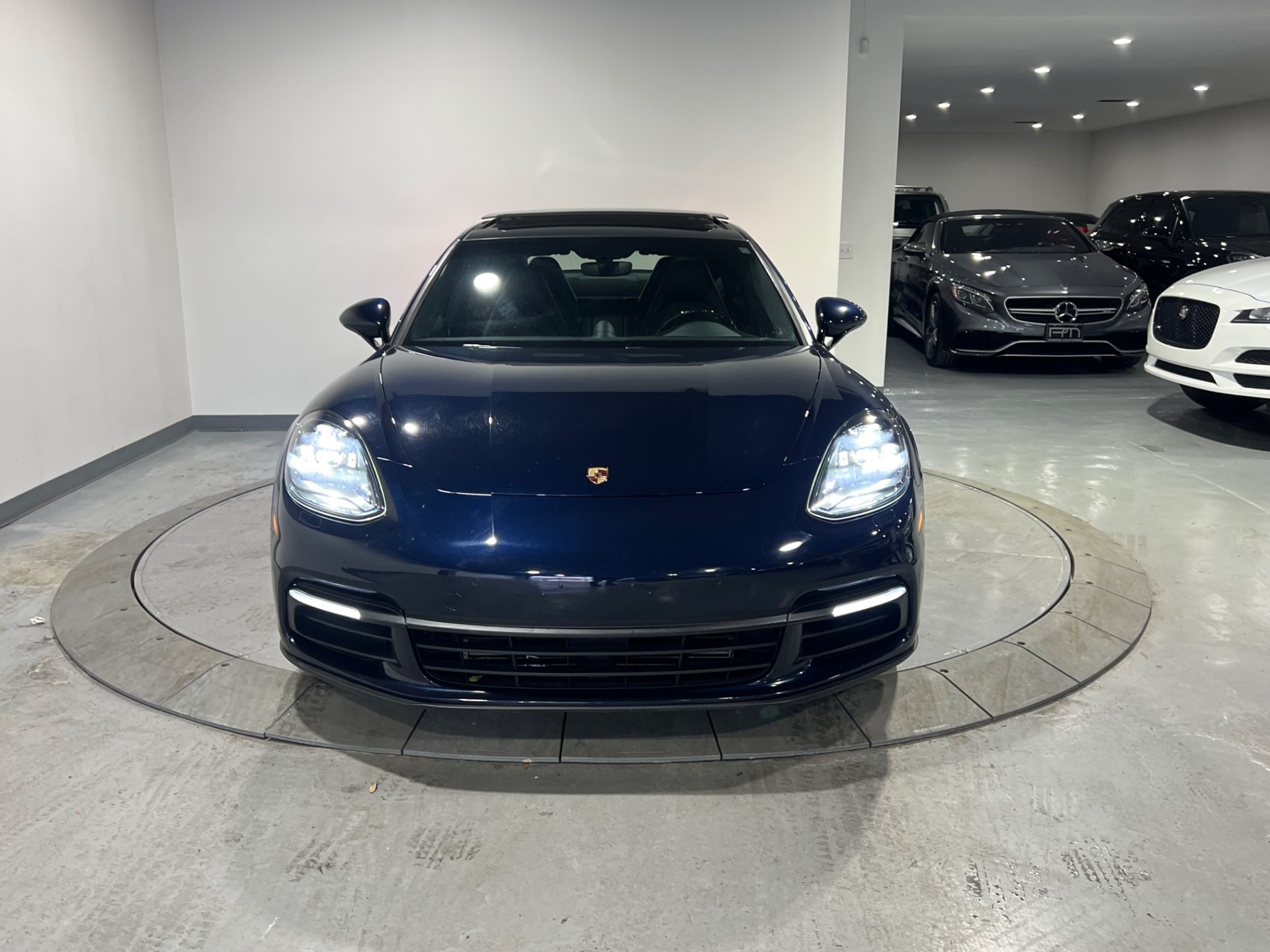 Used 2018 Night Blue Metallic Porsche Panamera 4 AWD 4 For Sale (Sold ...