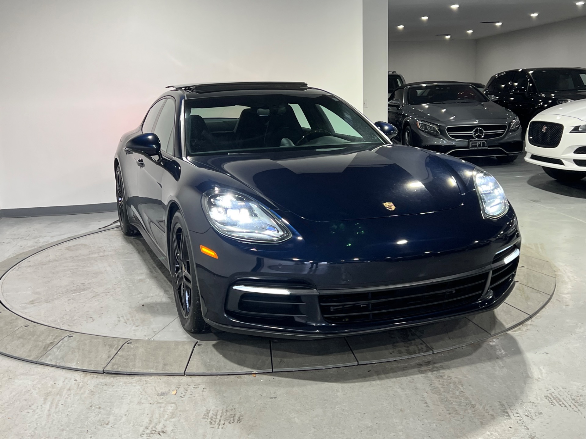 Used 2018 Night Blue Metallic Porsche Panamera 4 AWD 4 For Sale (Sold ...