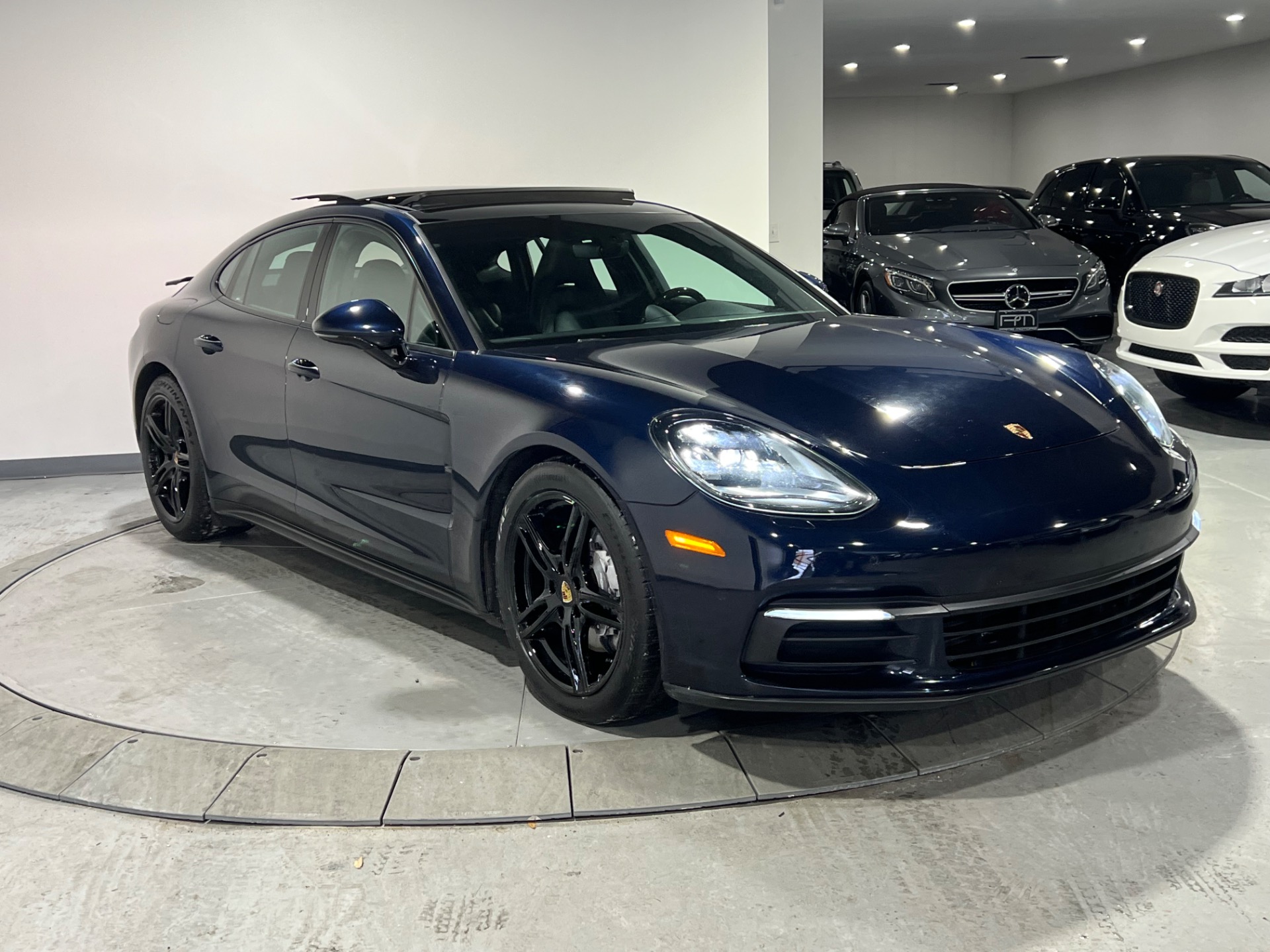 Used 2018 Night Blue Metallic Porsche Panamera 4 AWD 4 For Sale (Sold ...