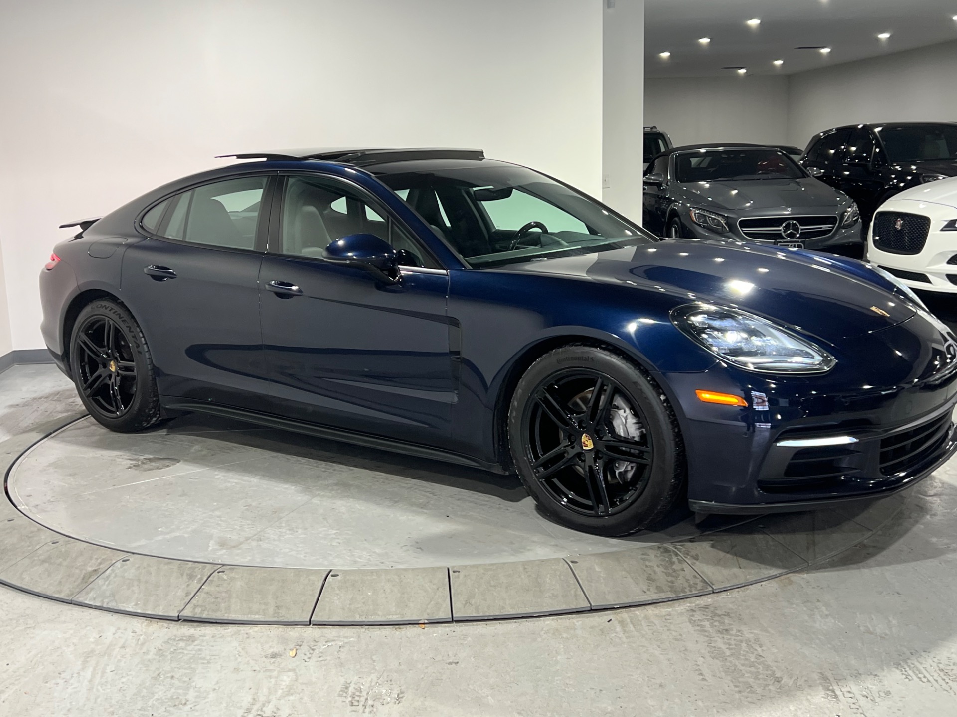 Used 2018 Night Blue Metallic Porsche Panamera 4 AWD 4 For Sale (Sold ...