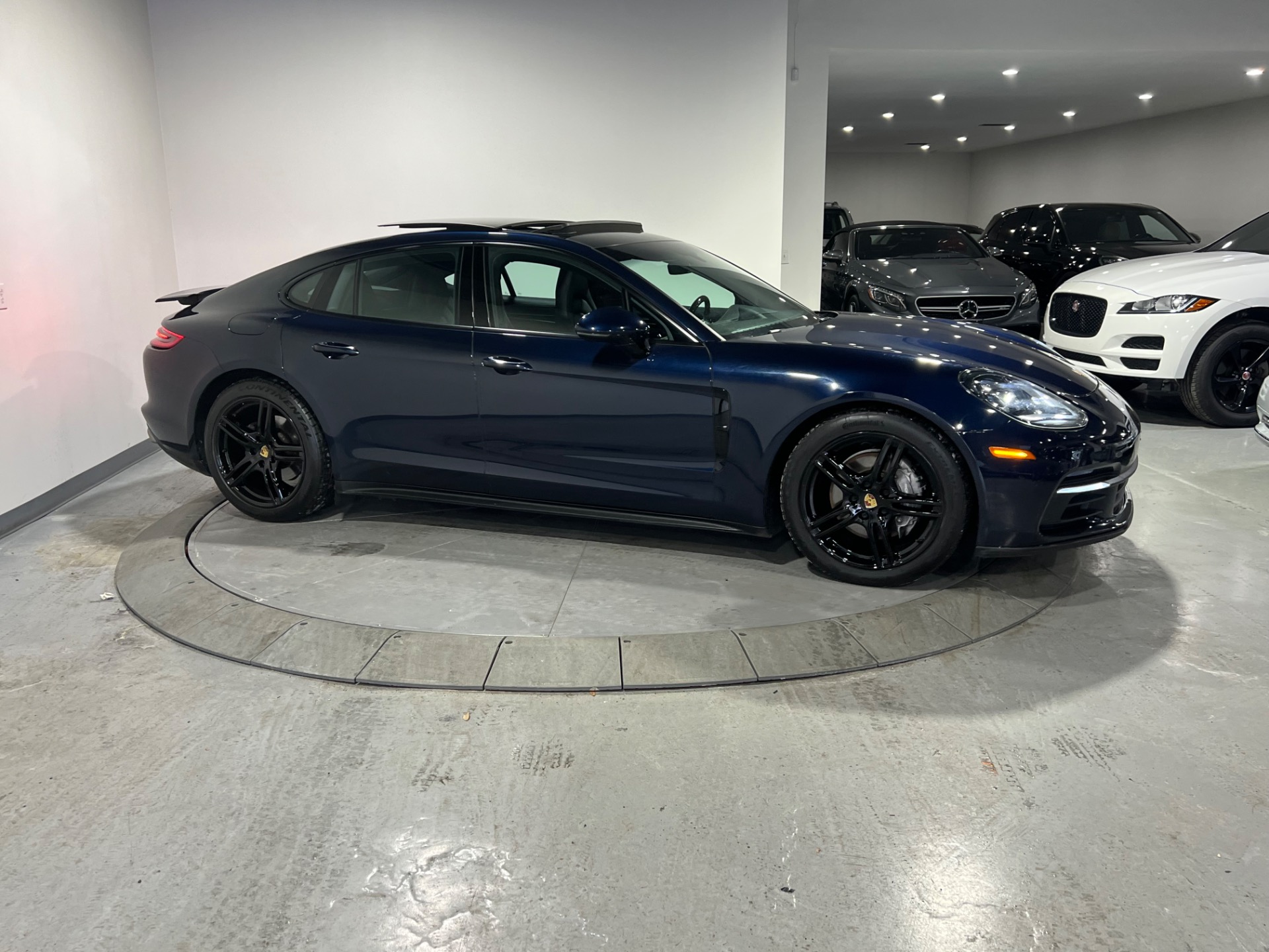 Used 2018 Night Blue Metallic Porsche Panamera 4 AWD 4 For Sale (Sold ...