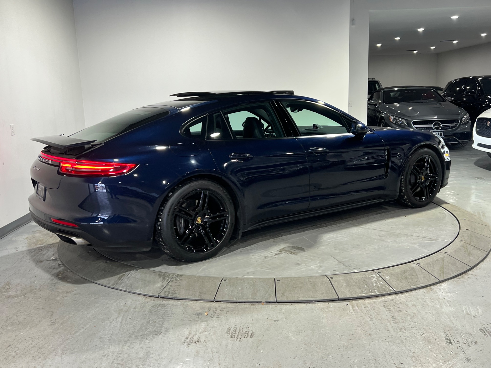 Used 2018 Night Blue Metallic Porsche Panamera 4 AWD 4 For Sale (Sold ...