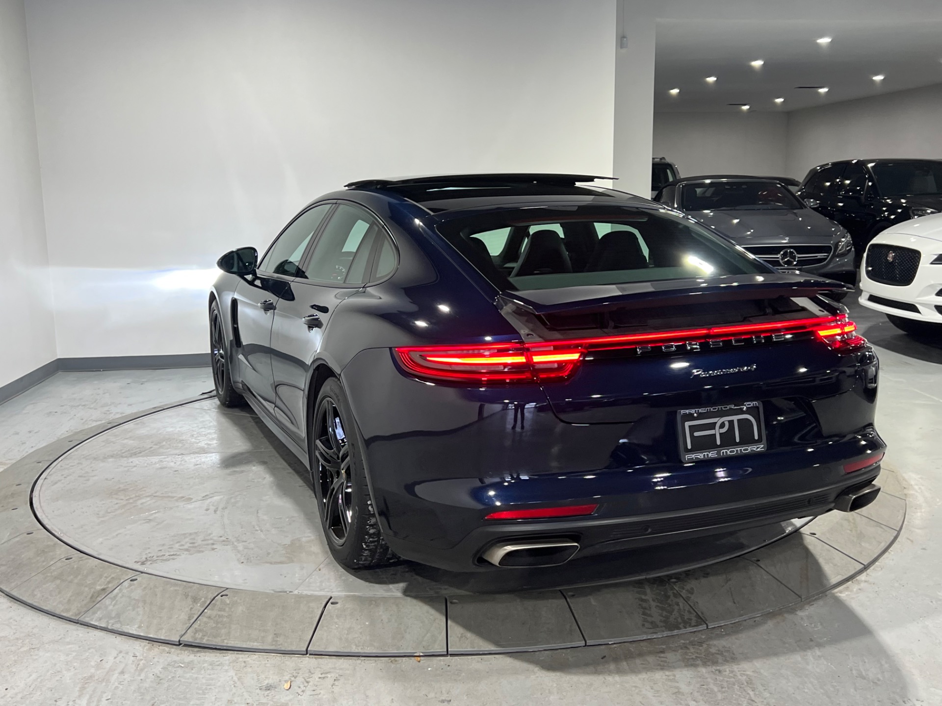 Used 2018 Night Blue Metallic Porsche Panamera 4 AWD 4 For Sale (Sold ...