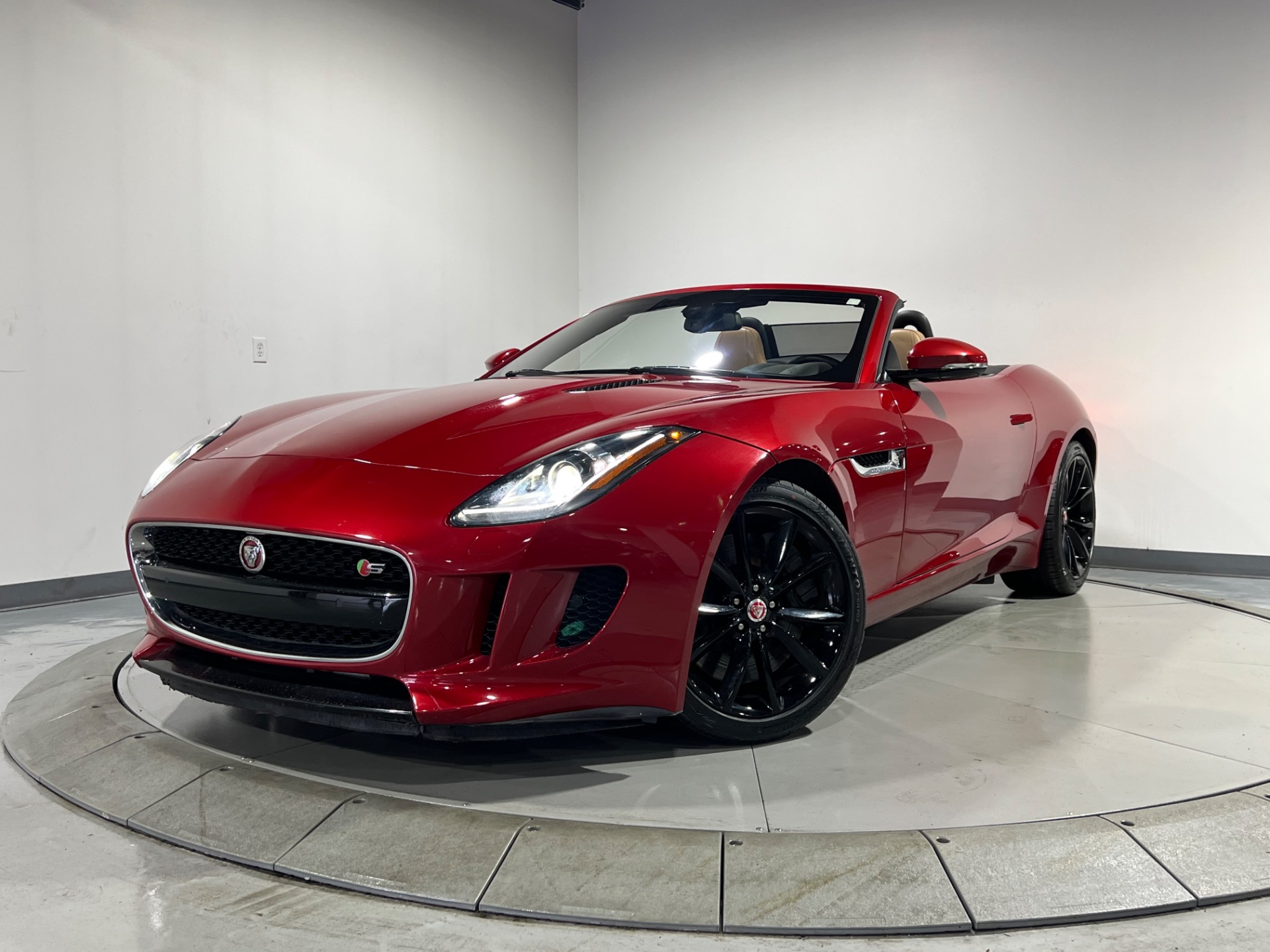 Used 2016 Italian Racing Red Metallic Jaguar F-TYPE S Convertible S For ...