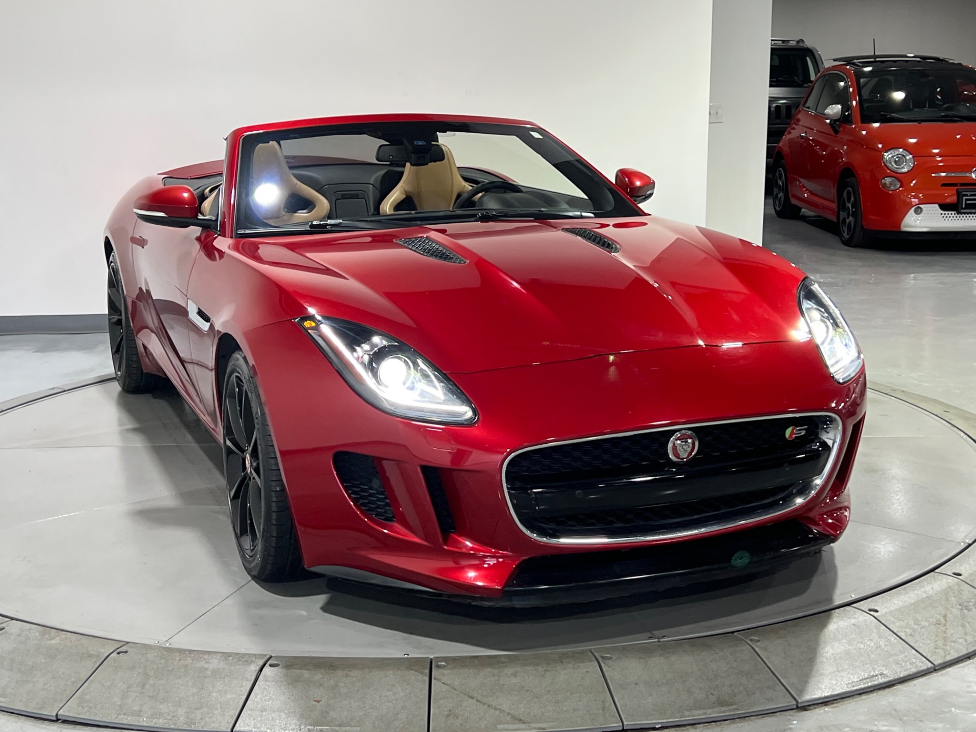 Used 2016 Italian Racing Red Metallic Jaguar F-TYPE S Convertible S For ...