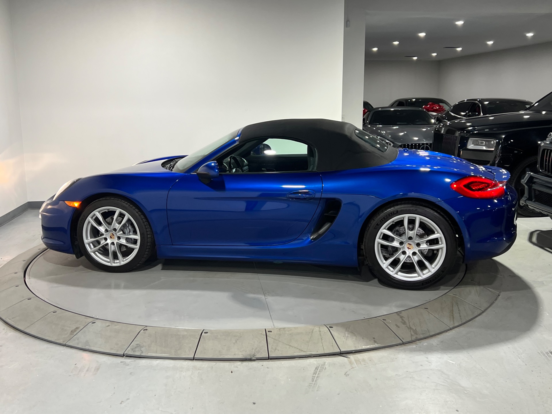 Used 2013 Aqua Blue Metallic Porsche Boxster 6-Speed Manual Roadster ...