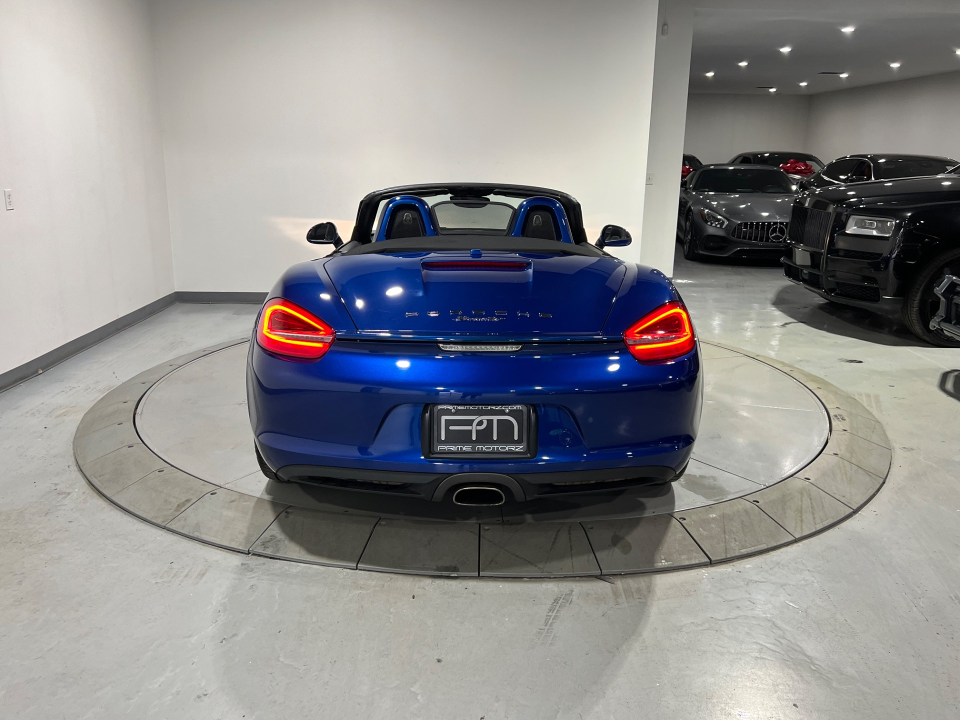 Used 2013 Aqua Blue Metallic Porsche Boxster 6-Speed Manual Roadster ...