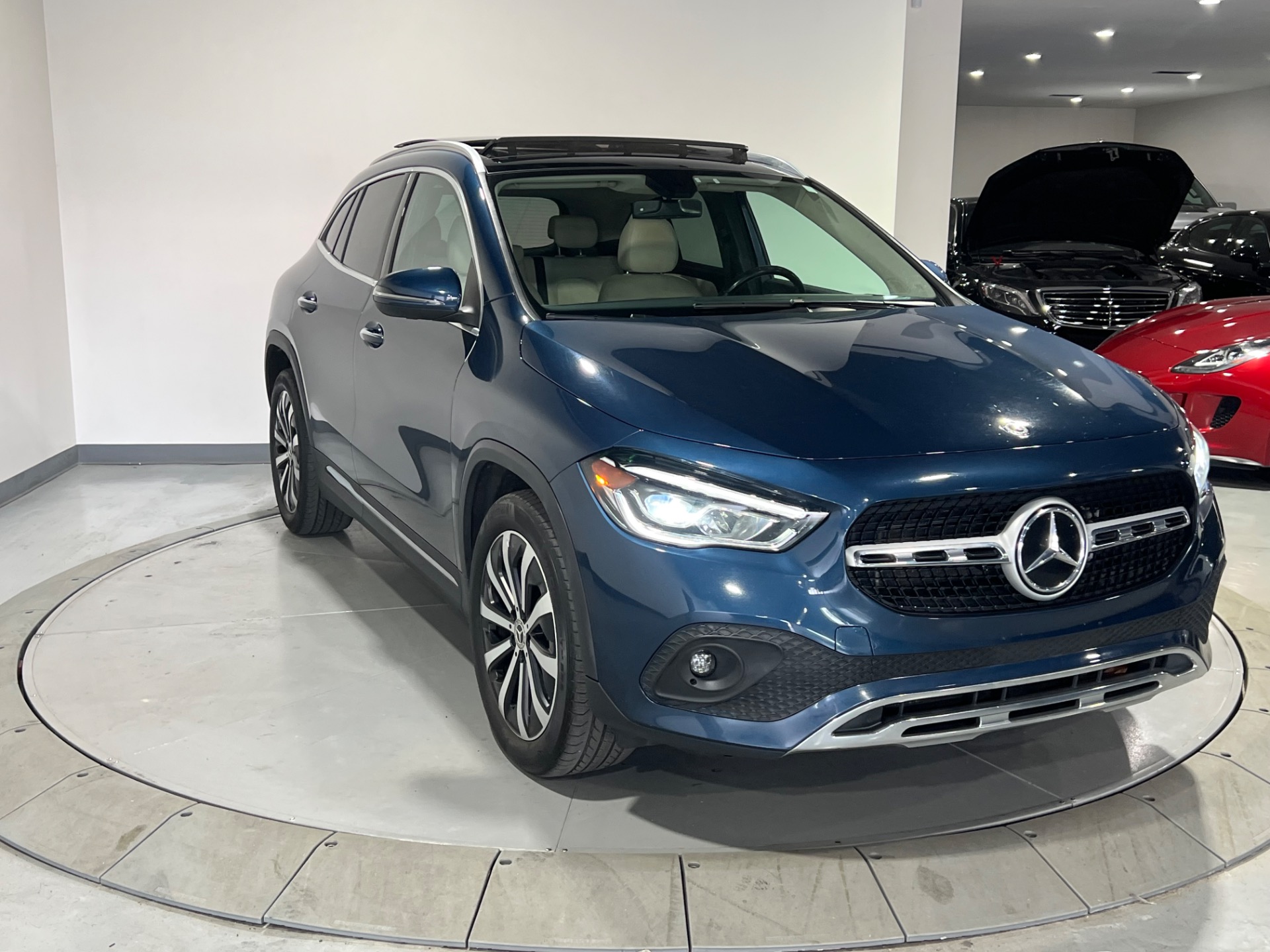 Used 2021 Denim Blue Metallic Mercedes-Benz GLA 250 4 MATIC AWD GLA 250 ...