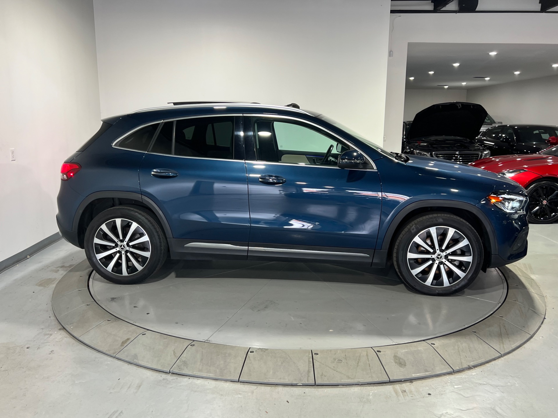 Used 2021 Denim Blue Metallic Mercedes-Benz GLA 250 4 MATIC AWD GLA 250 ...