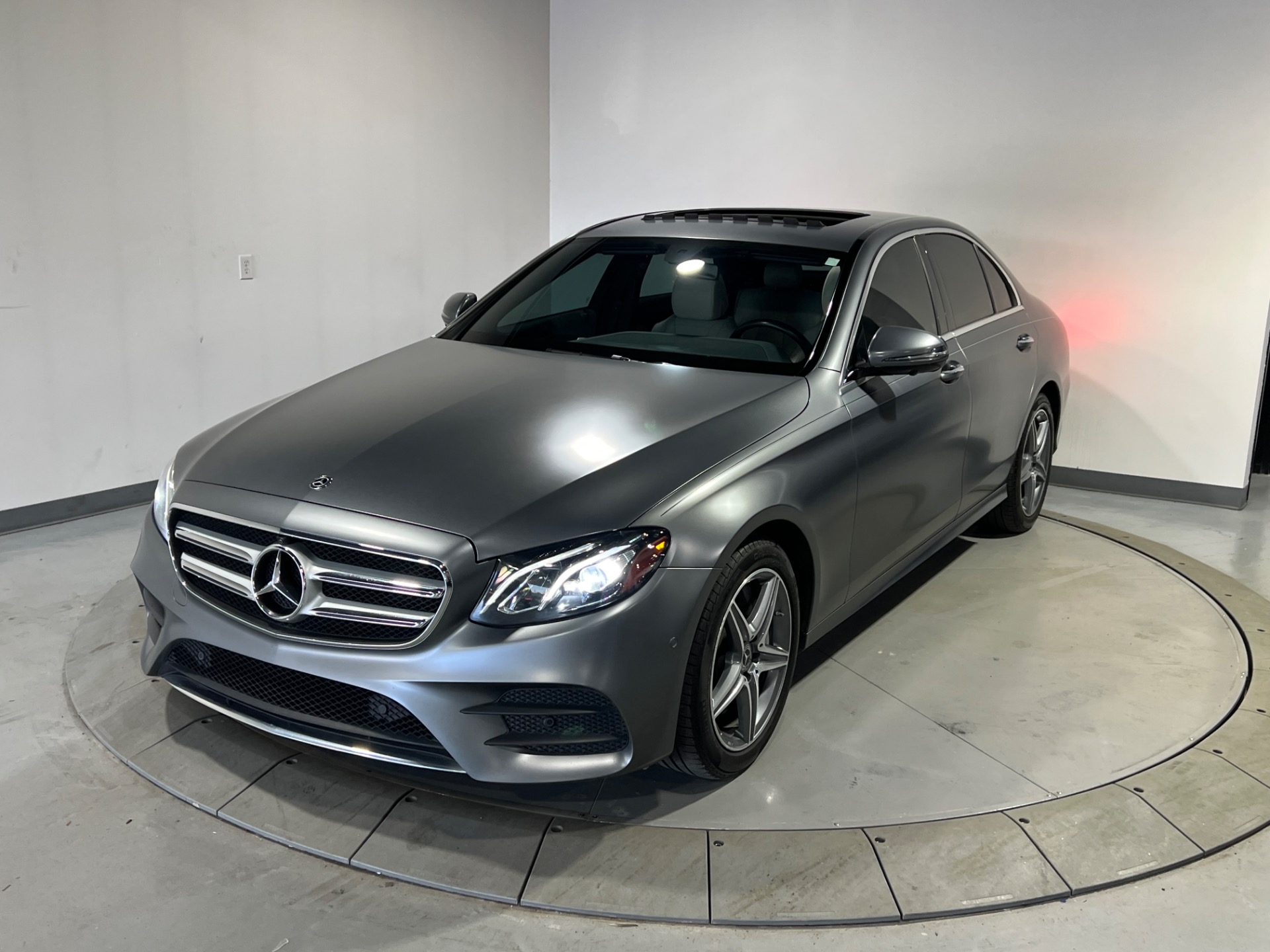 Used 2019 designo Selenite Grey Magno Mercedes-Benz E-Class E300 SPORT ...
