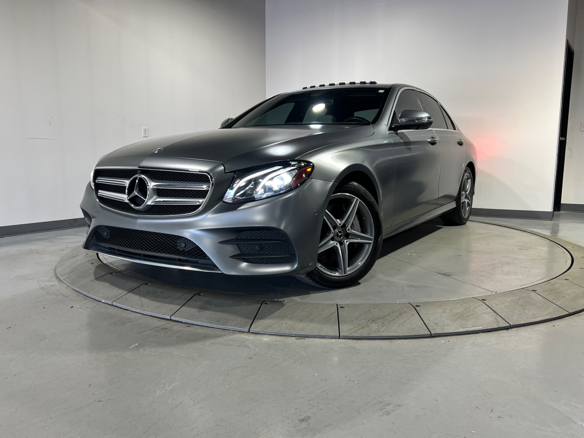 Used 2019 designo Selenite Grey Magno Mercedes-Benz E-Class E300 SPORT ...