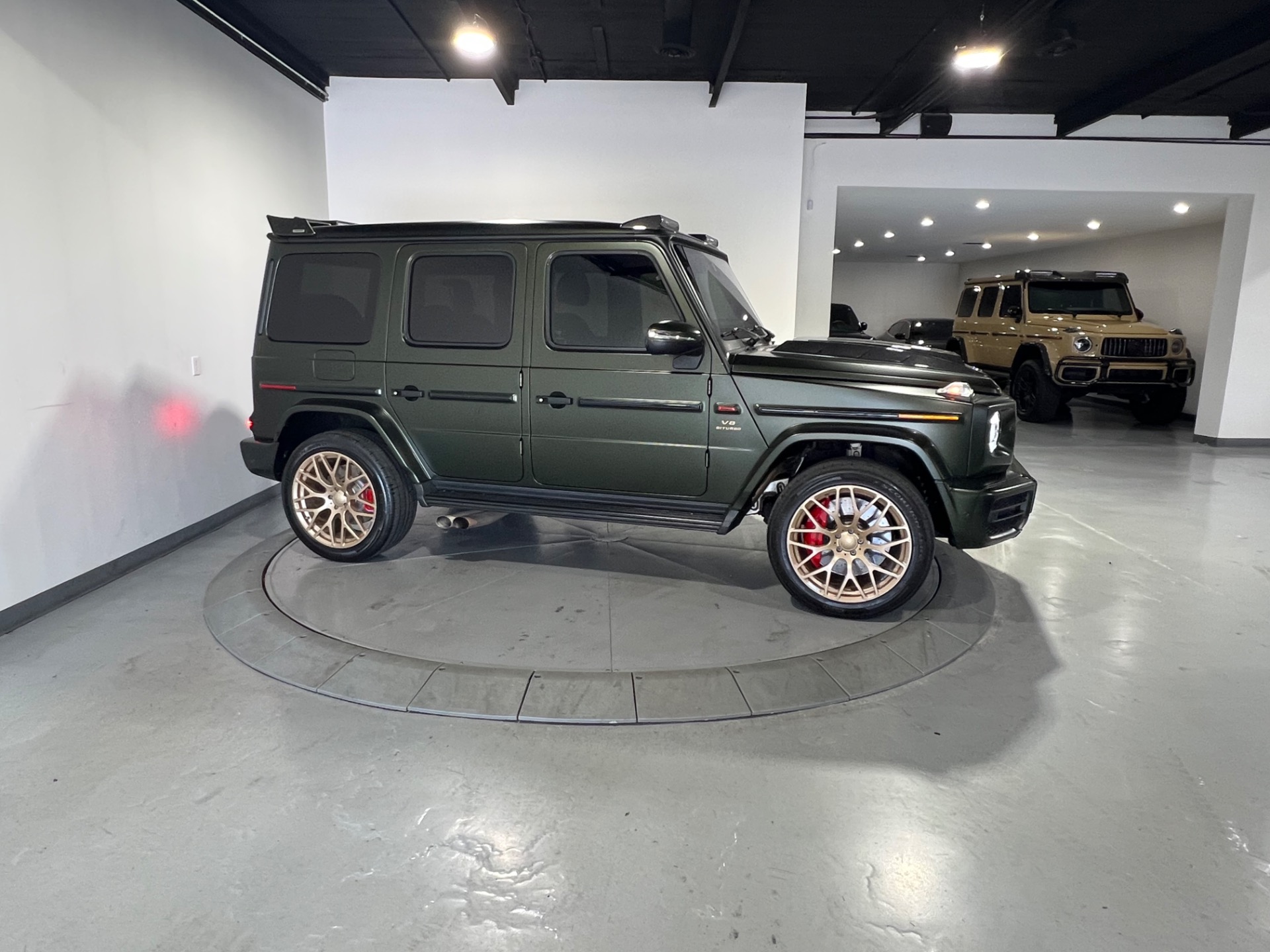 Used 2019 designo Olive Metallic Mercedes-Benz G-Class AMG G63 BRABUS ...