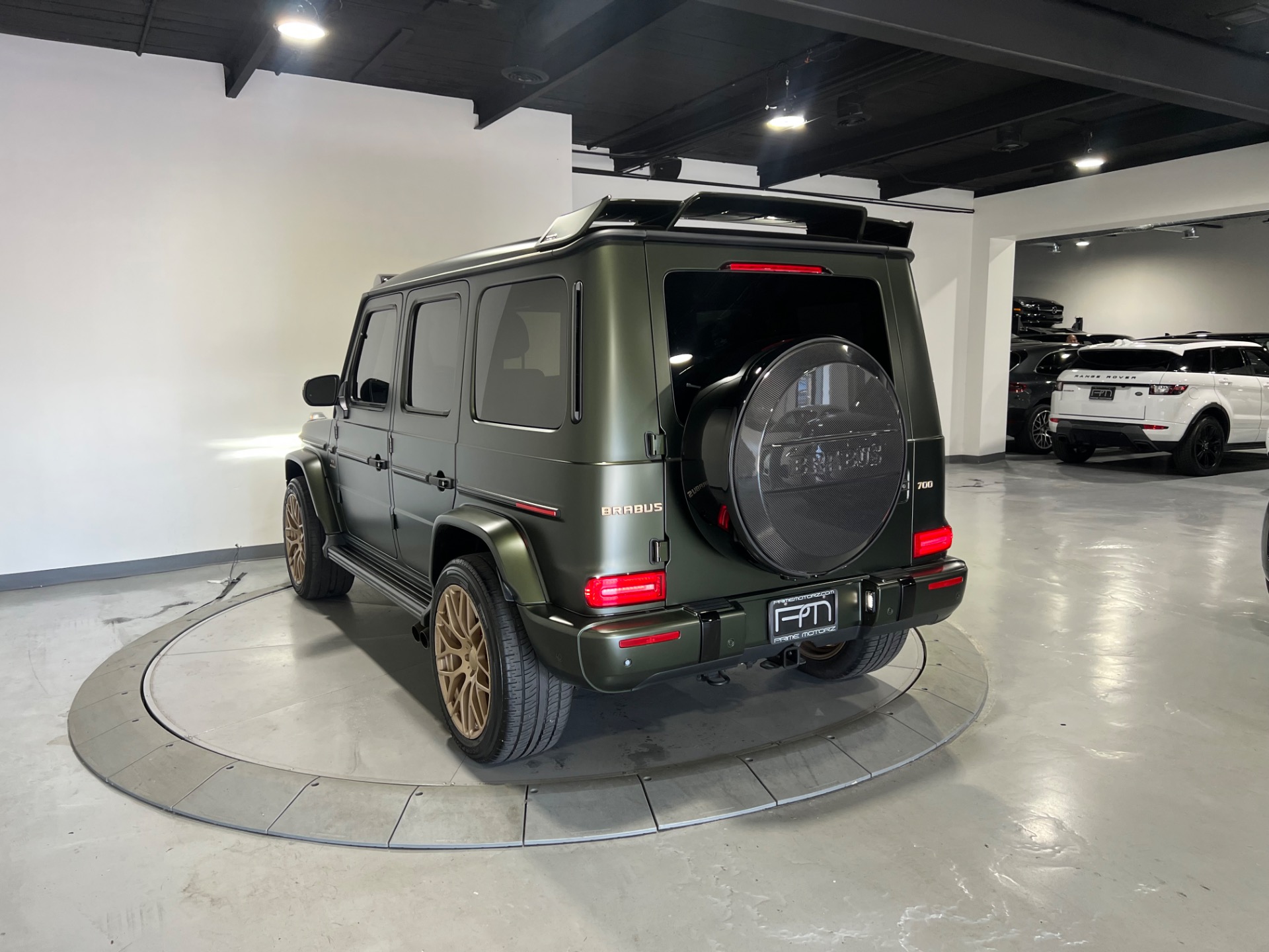 Used 2019 designo Olive Metallic Mercedes-Benz G-Class AMG G63 BRABUS ...