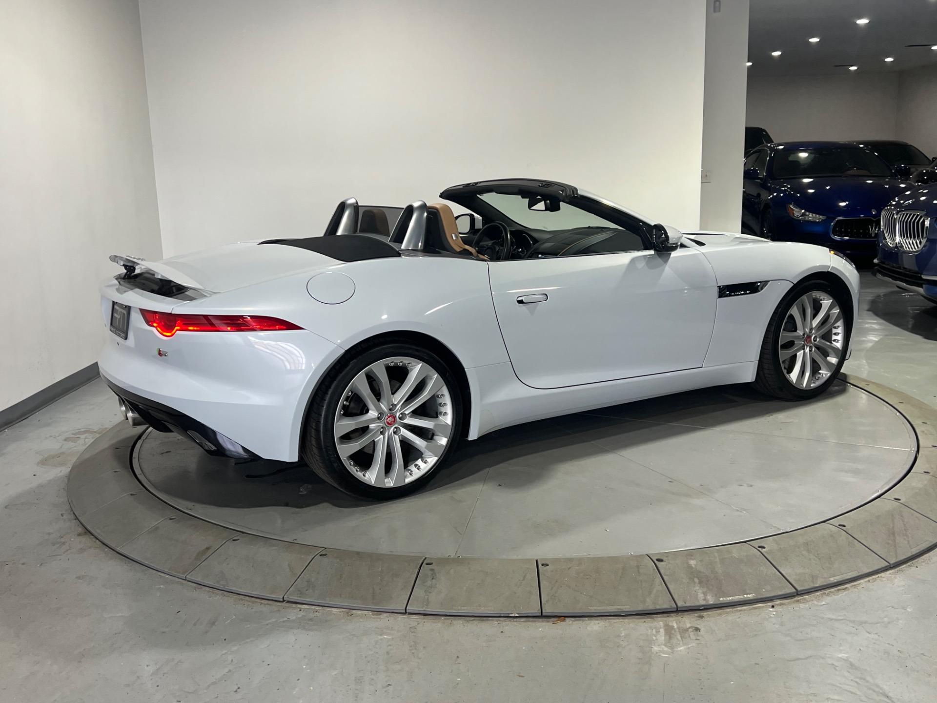 Used 2016 Glacier White Metallic Jaguar F-TYPE S Convertible S For Sale ...