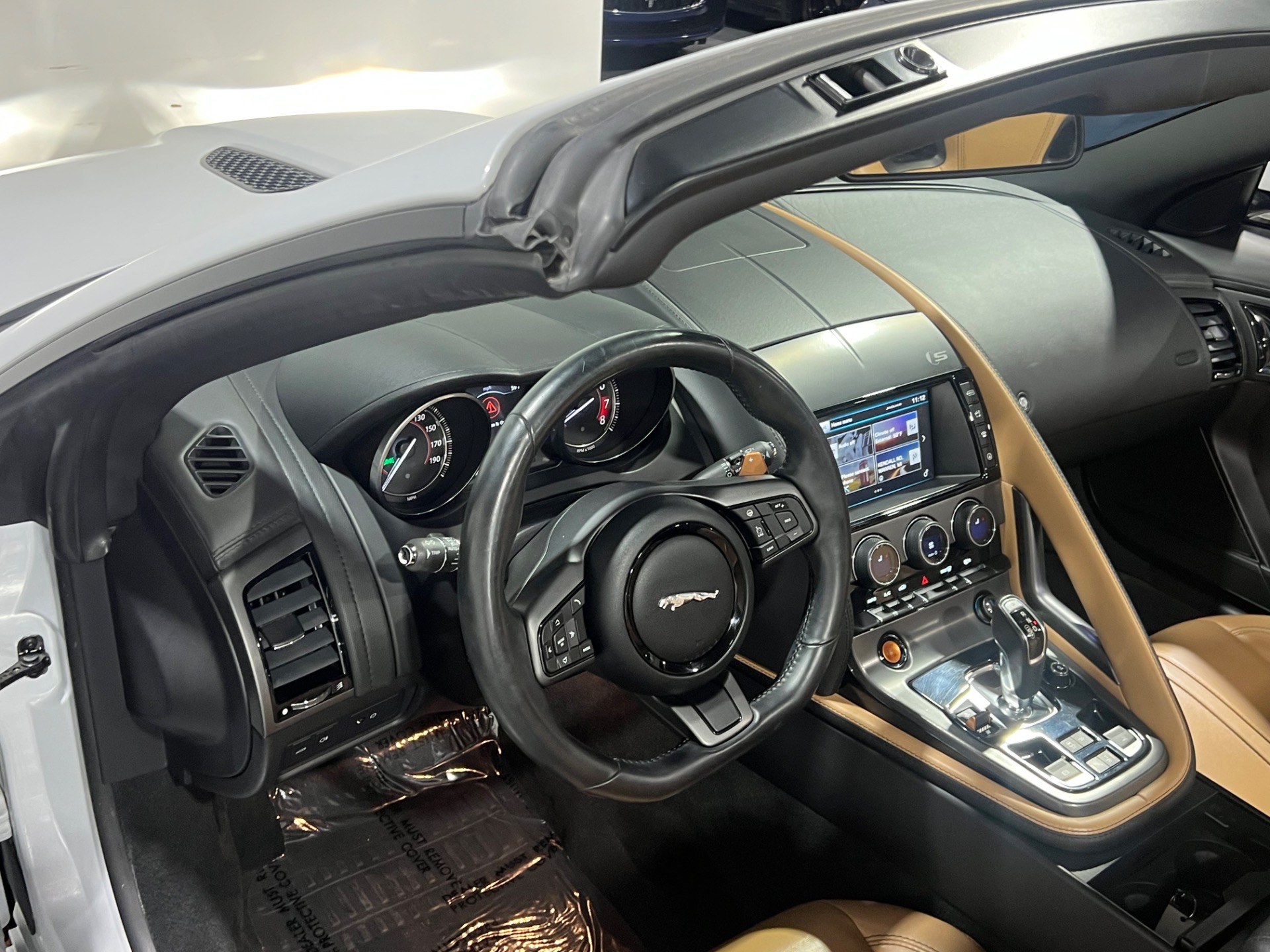 Used 2016 Glacier White Metallic Jaguar F-TYPE S Convertible S For Sale ...