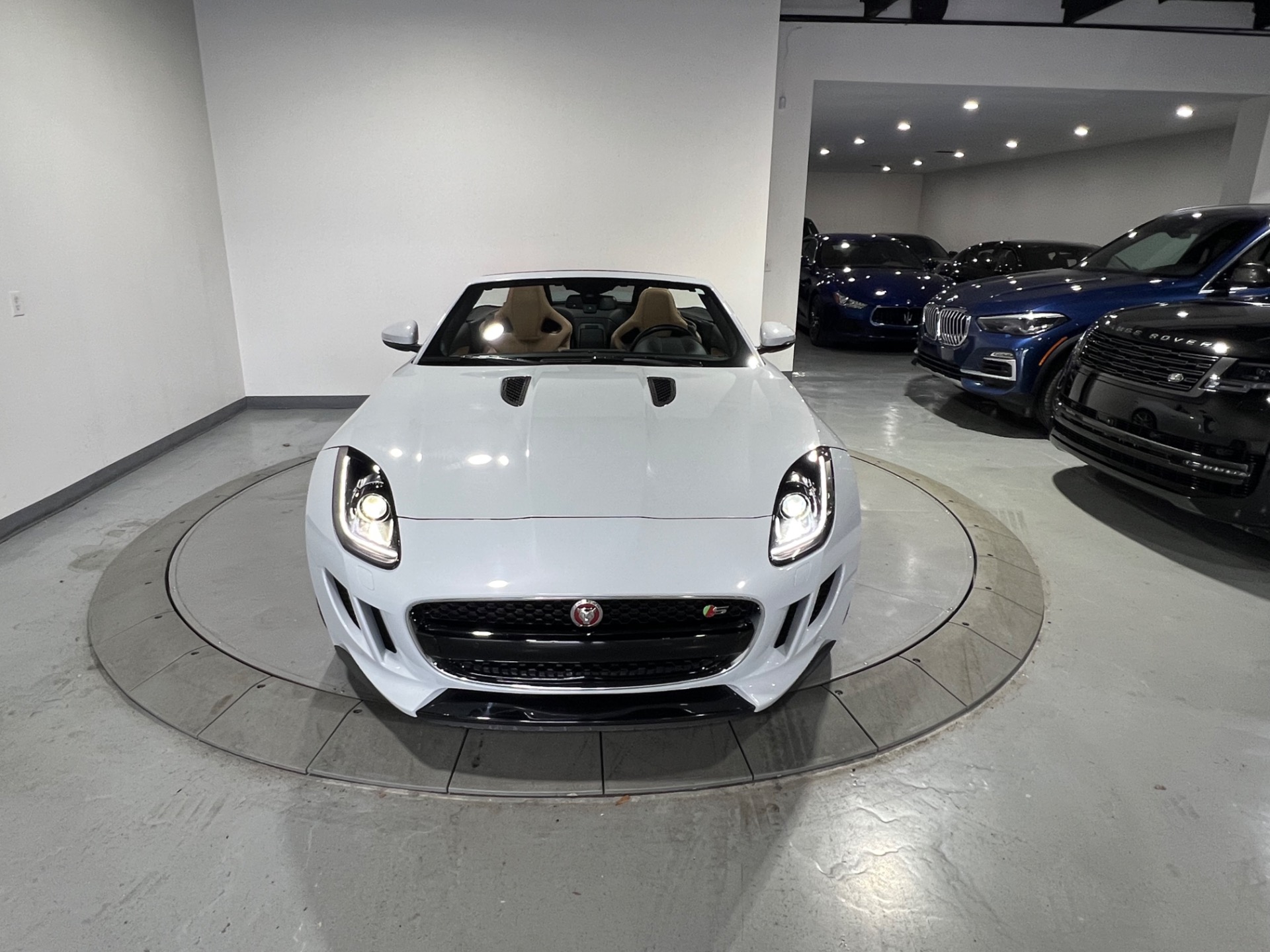 Used 2016 Glacier White Metallic Jaguar F-TYPE S Convertible S For Sale ...