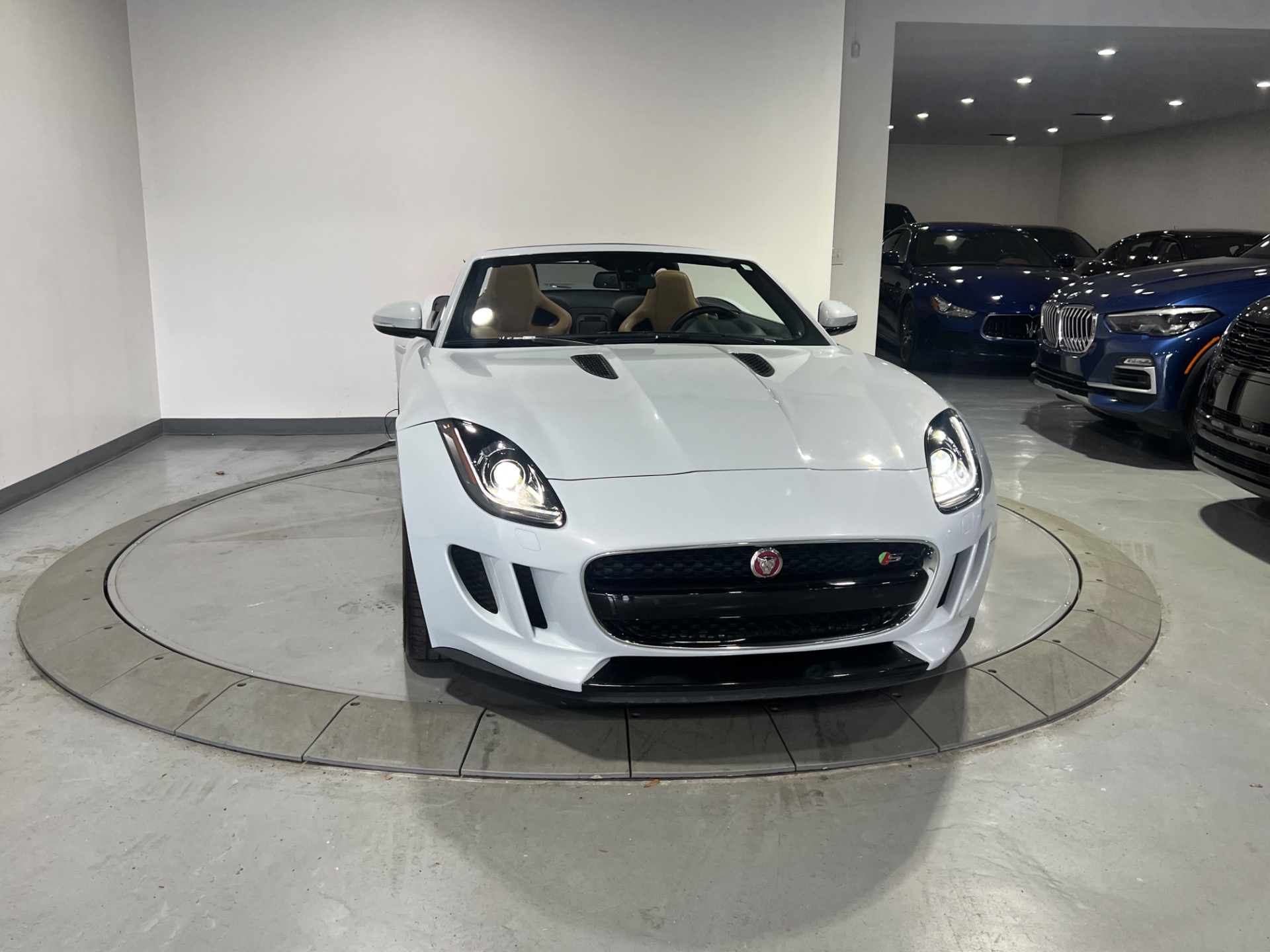 Used 2016 Glacier White Metallic Jaguar F-TYPE S Convertible S For Sale ...