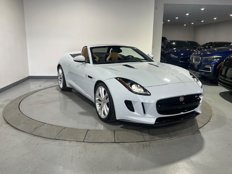 Used 2016 Glacier White Metallic Jaguar F-TYPE S Convertible S For Sale ...