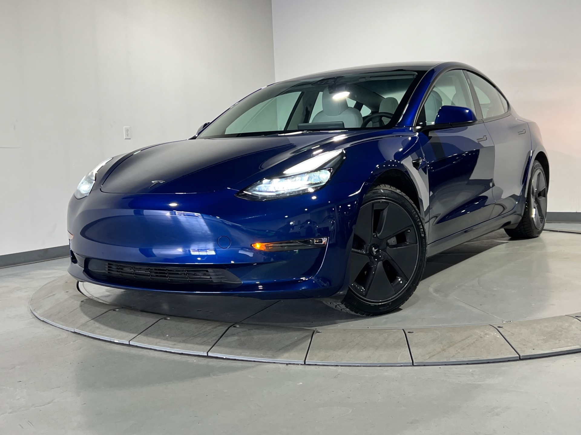 Used 2023 Deep Blue Metallic Tesla Model 3 For Sale (Sold) | Prime ...