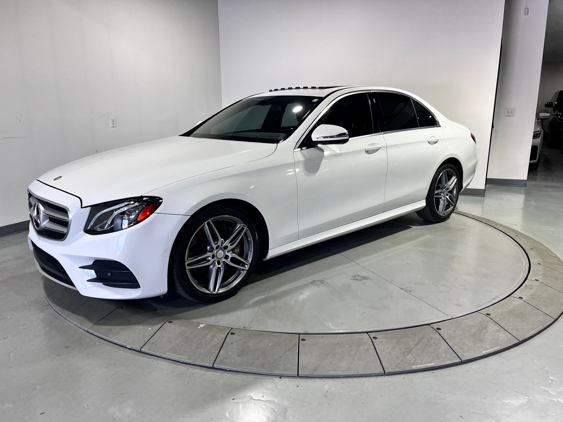 Used 2017 Polar White Mercedes-Benz E-Class E300 4MATIC AWD E 300 ...