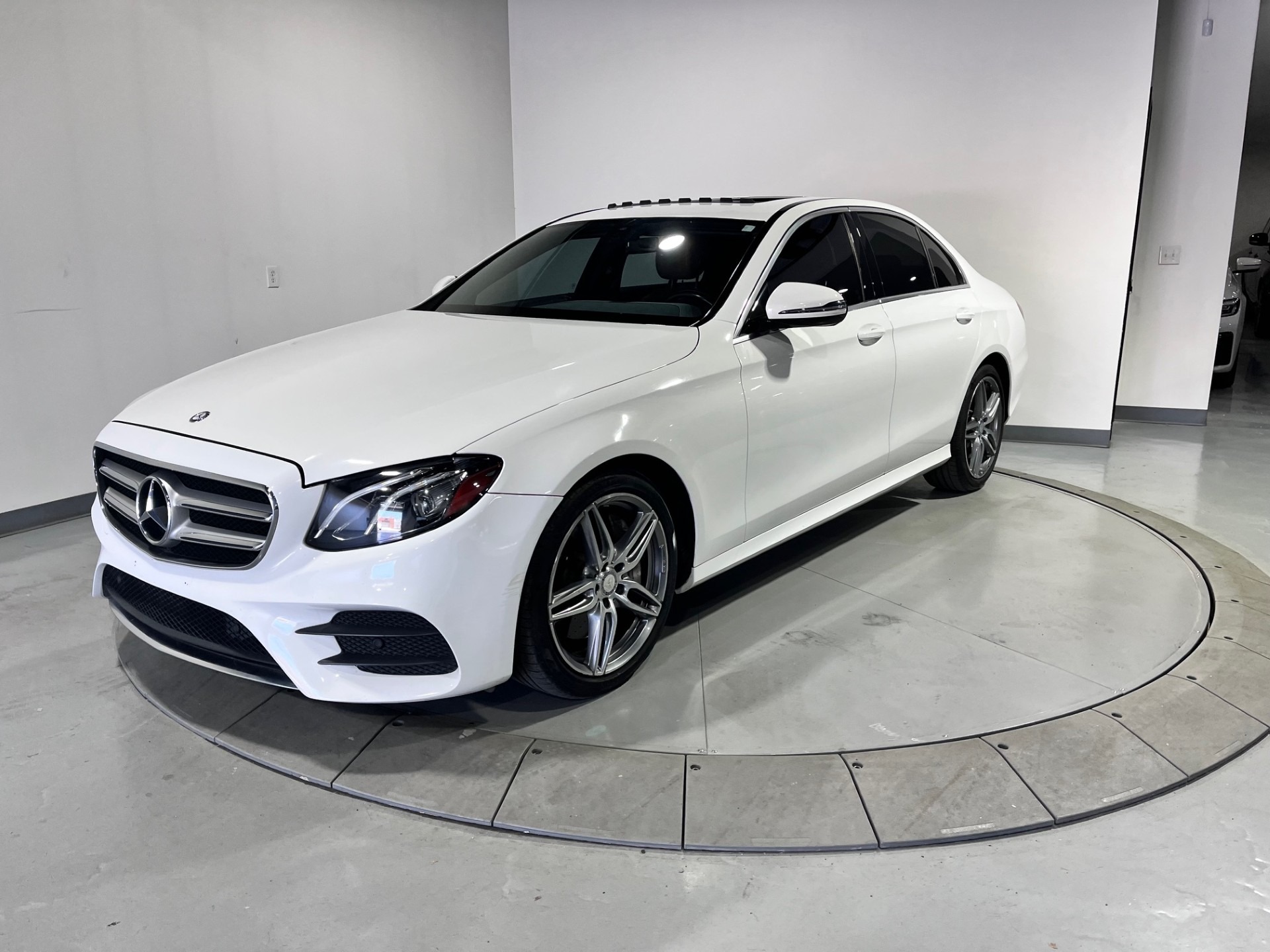 Used 2017 Polar White Mercedes-Benz E-Class E300 4MATIC AWD E 300 ...