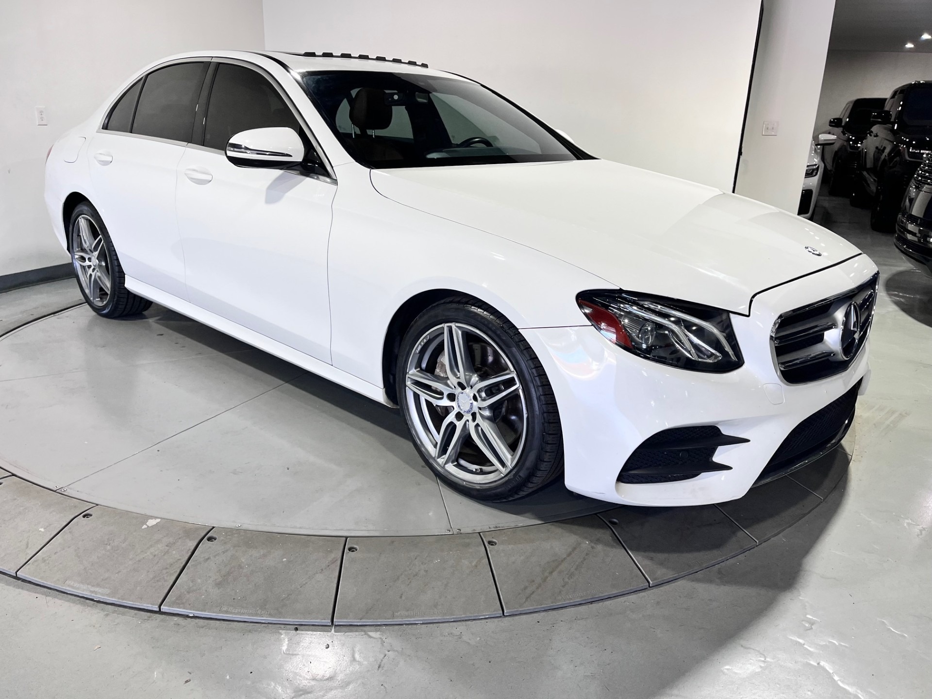 Used 2017 Polar White Mercedes-Benz E-Class E300 4MATIC AWD E 300 ...