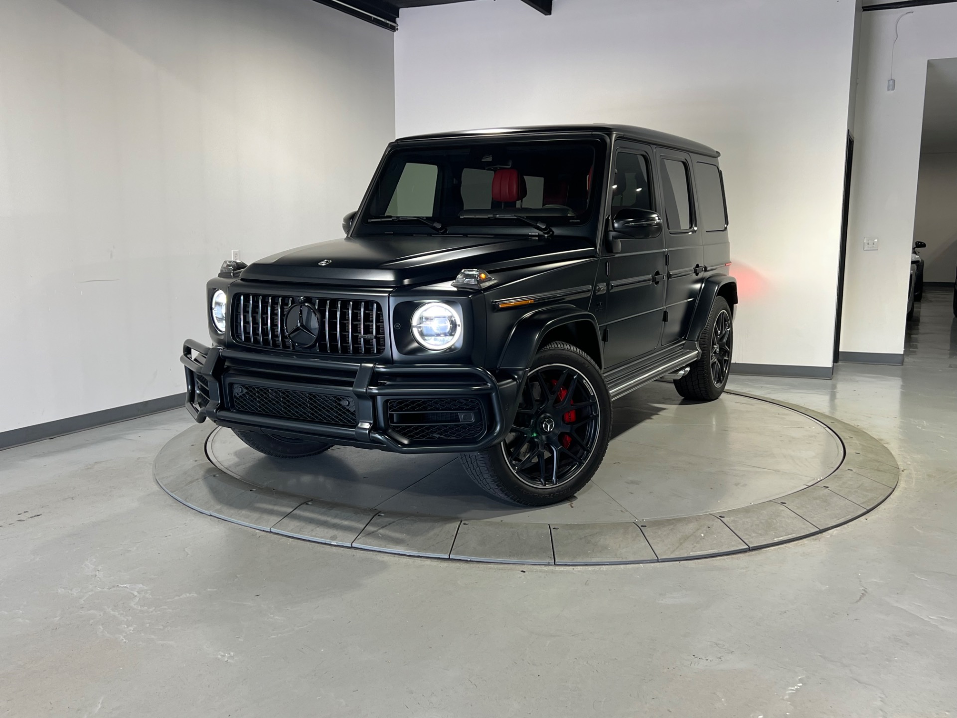 Used 2021 designo Night Black Magno Matte Mercedes-Benz G-Class AMG G63 ...