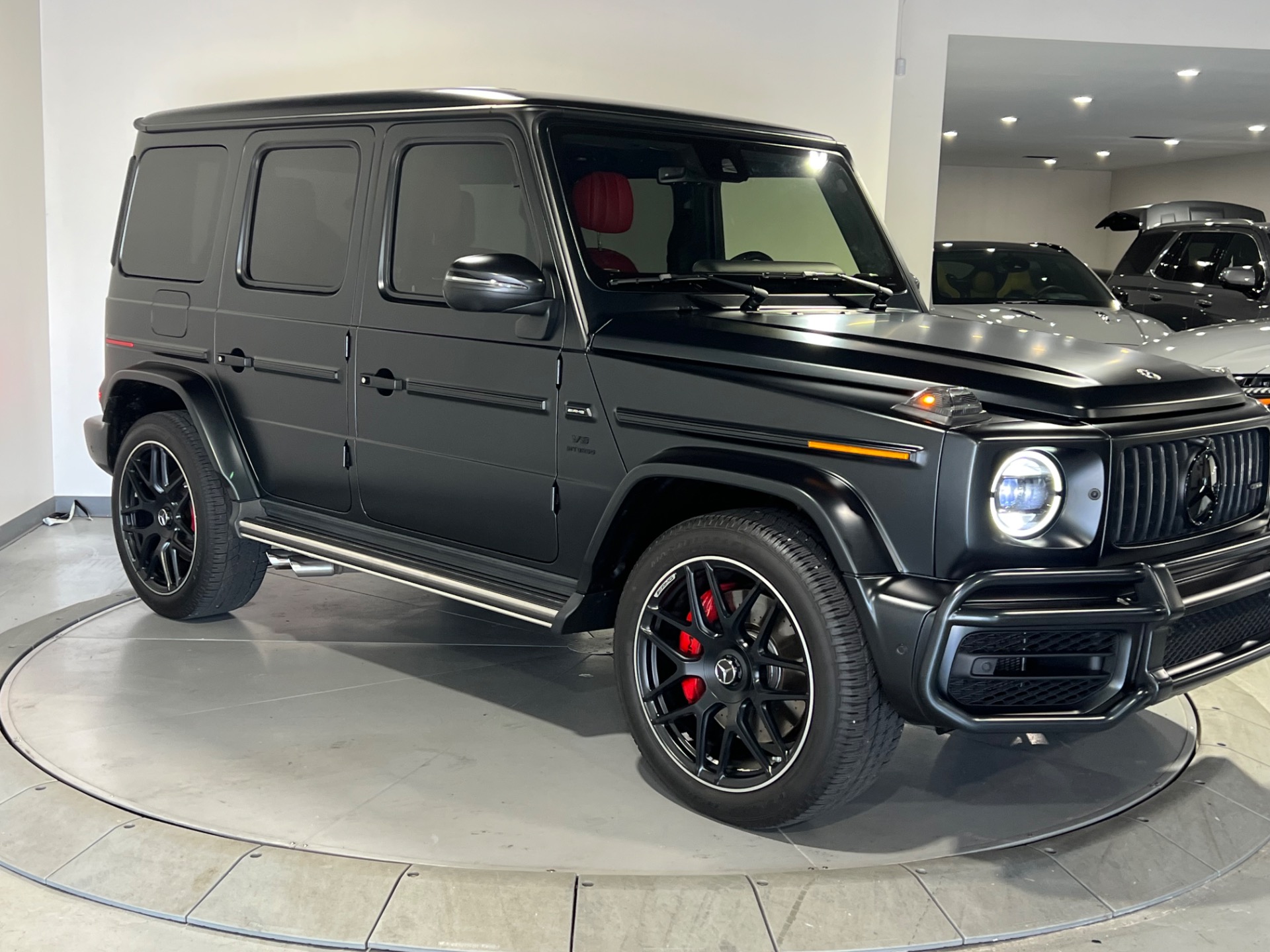 Used 2021 designo Night Black Magno Matte Mercedes-Benz G-Class AMG G63 ...