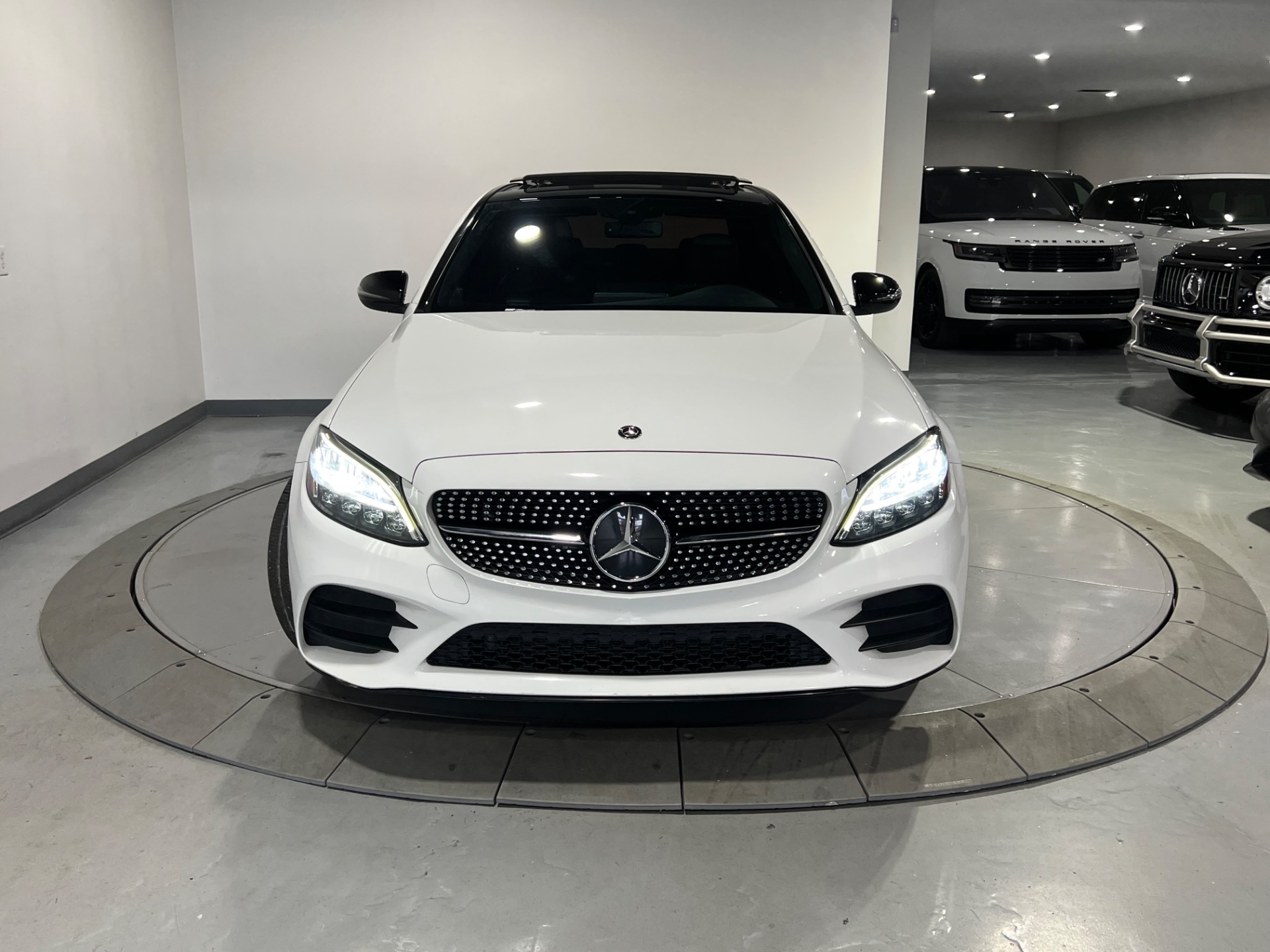 Used 2020 Polar White Mercedes-Benz C-Class c300 4matic AWD C 300 ...