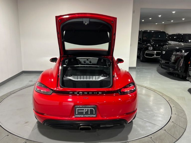 Used 2018 Guards Red Porsche 718 Cayman For Sale (Sold) | Prime Motorz ...