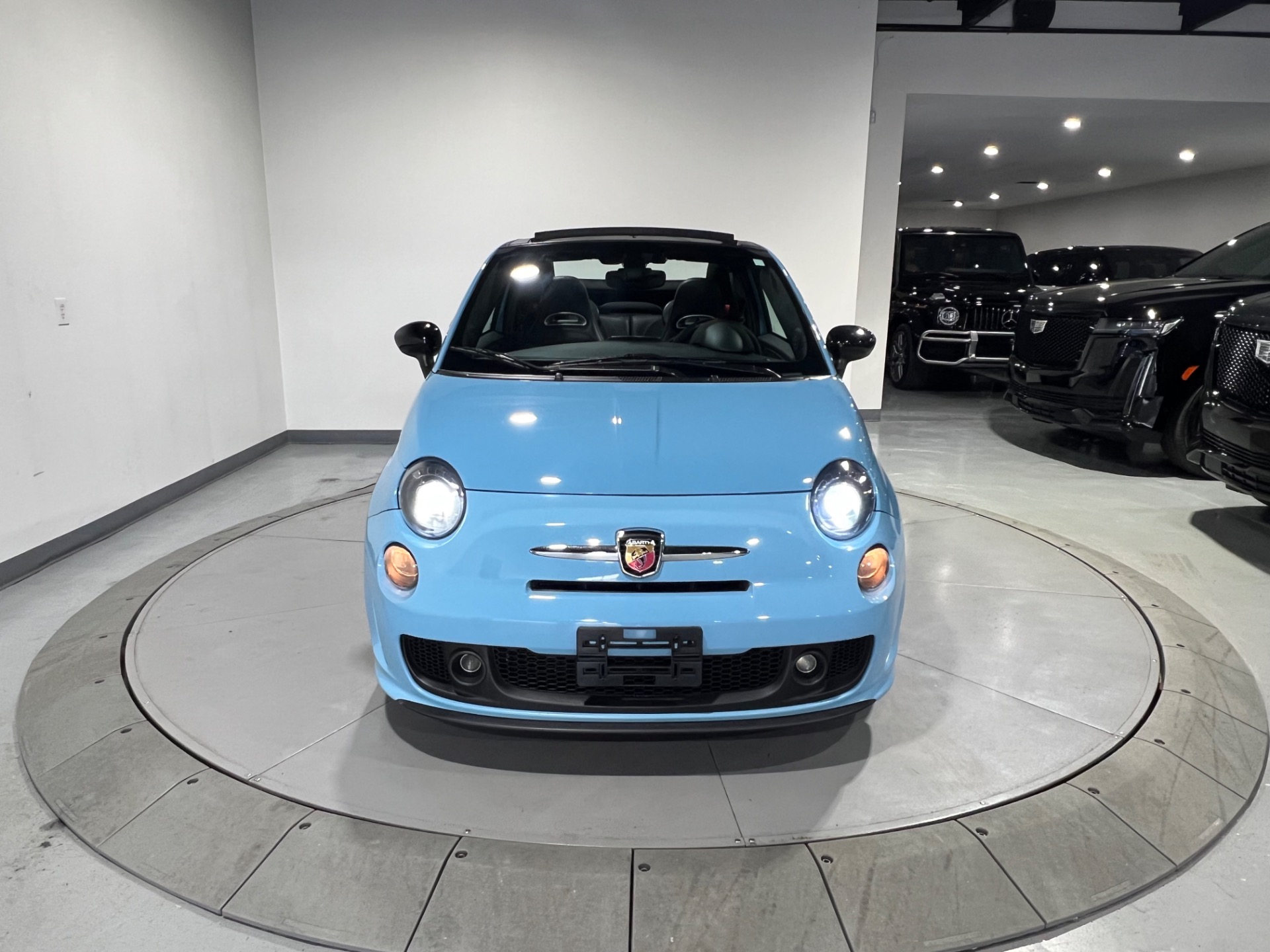 Used 2017 Celeste Blu FIAT 500c Abarth Convertible Abarth For Sale ...