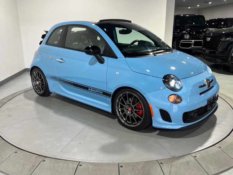Used 2017 Celeste Blu FIAT 500c Abarth Convertible Abarth For Sale ...