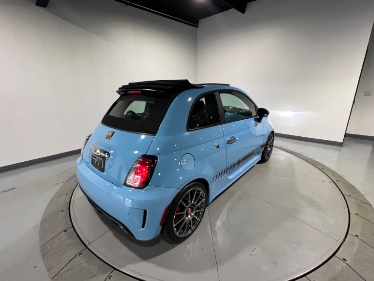 Used 2017 Celeste Blu FIAT 500c Abarth Convertible Abarth For Sale ...