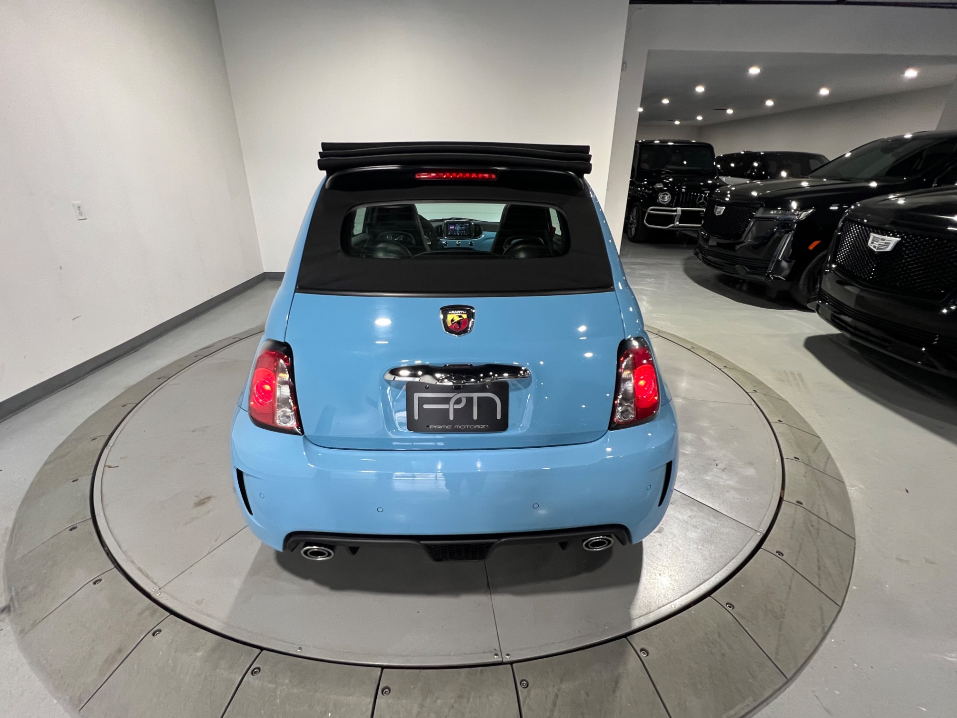 Used 2017 Celeste Blu FIAT 500c Abarth Convertible Abarth For Sale ...