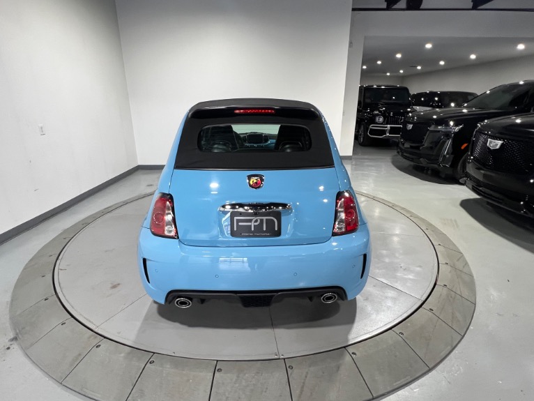 Used 2017 Celeste Blu FIAT 500c Abarth Convertible Abarth For Sale ...