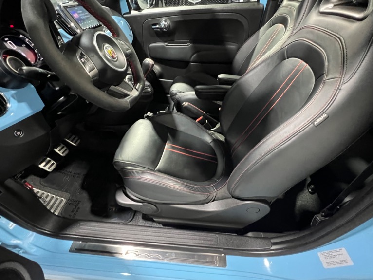 Used 2017 Celeste Blu FIAT 500c Abarth Convertible Abarth For Sale ...