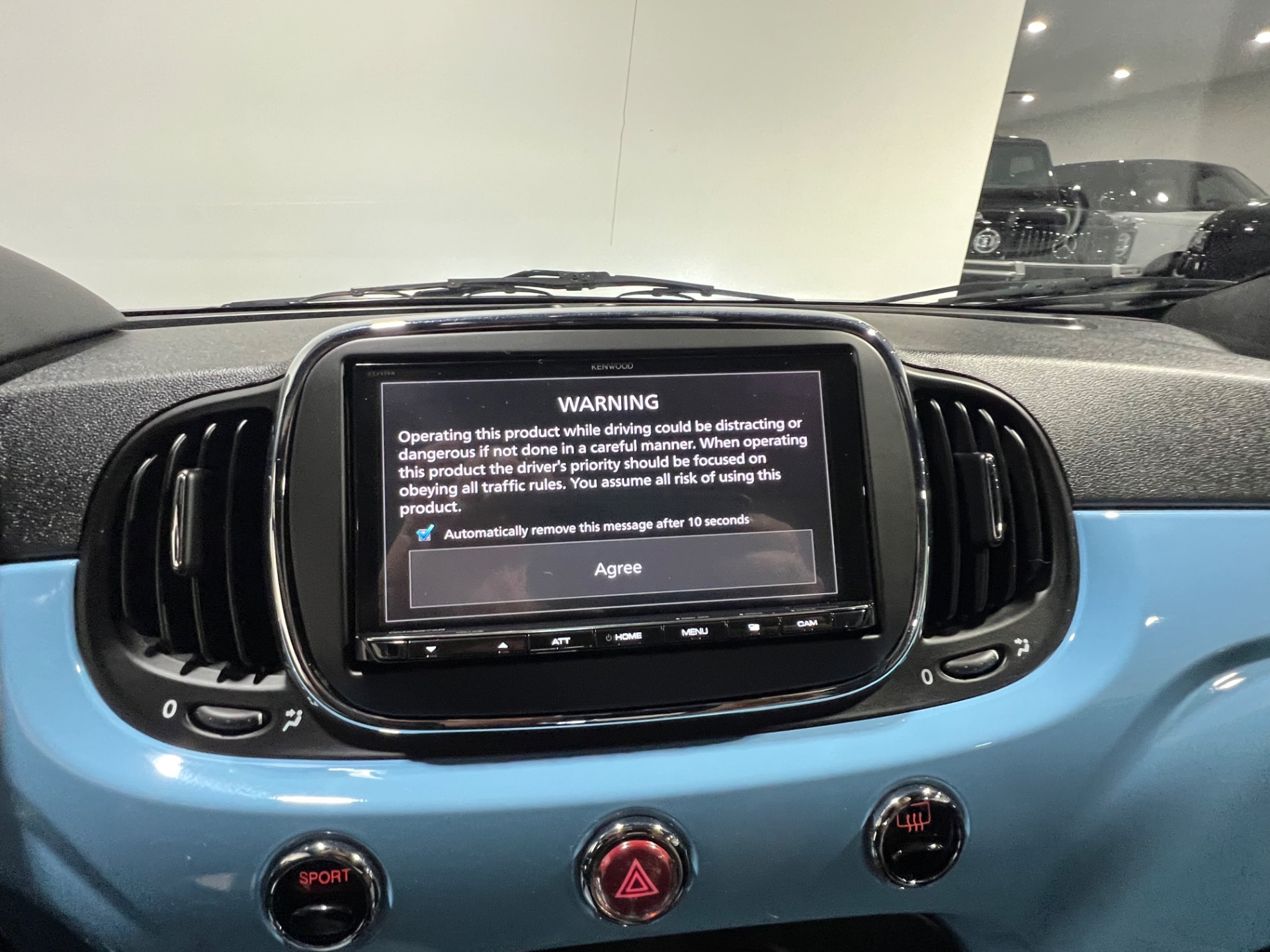 Used 2017 Celeste Blu FIAT 500c Abarth Convertible Abarth For Sale ...