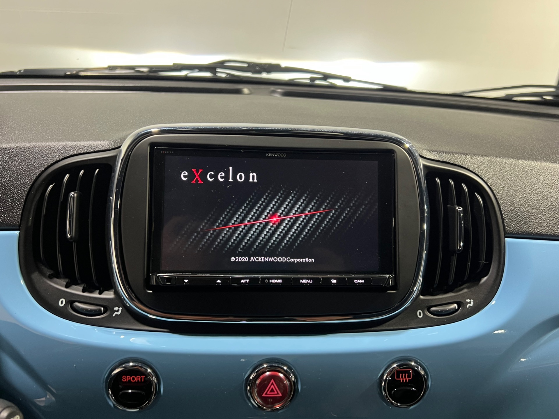 Used 2017 Celeste Blu FIAT 500c Abarth Convertible Abarth For Sale ...