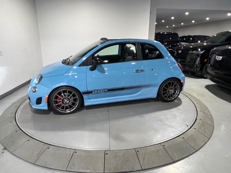 Used 2017 Celeste Blu FIAT 500c Abarth Convertible Abarth For Sale ...