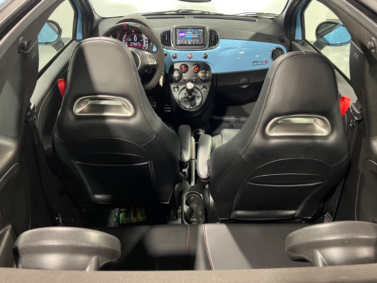 Used 2017 Celeste Blu FIAT 500c Abarth Convertible Abarth For Sale ...