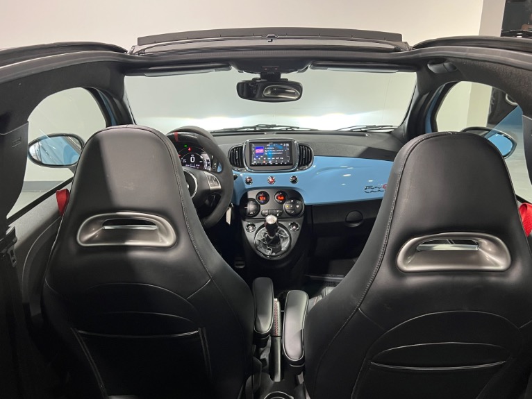Used 2017 Celeste Blu FIAT 500c Abarth Convertible Abarth For Sale ...