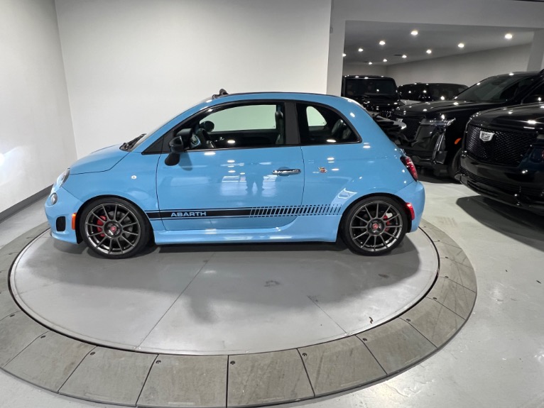 Used 2017 Celeste Blu FIAT 500c Abarth Convertible Abarth For Sale ...