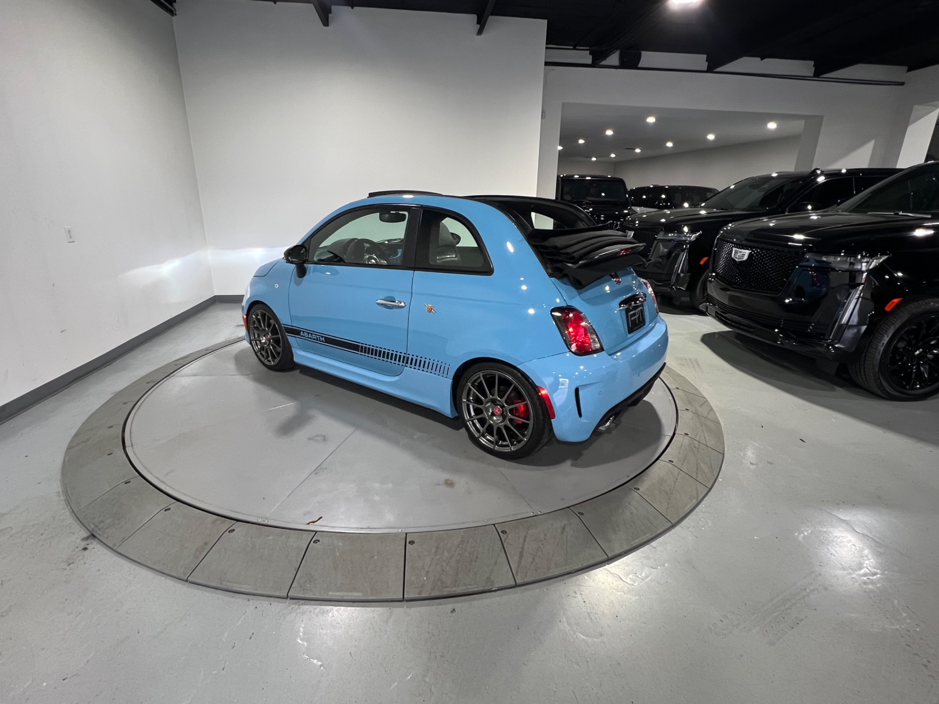 Used 2017 Celeste Blu FIAT 500c Abarth Convertible Abarth For Sale ...