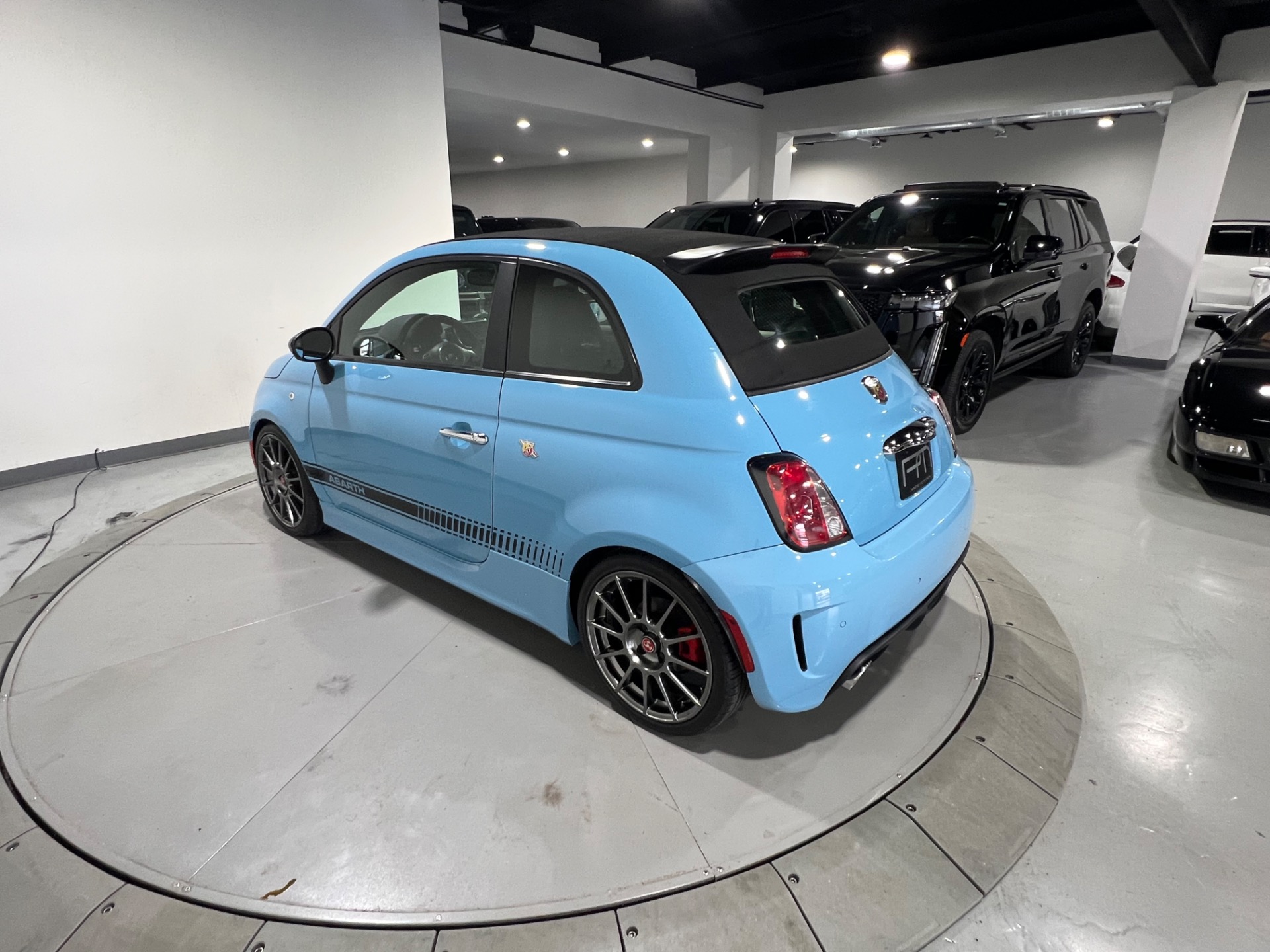 Used 2017 Celeste Blu FIAT 500c Abarth Convertible Abarth For Sale ...